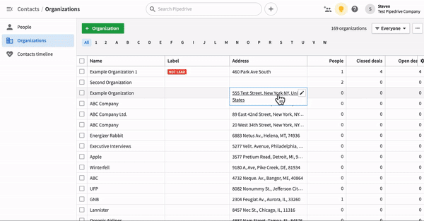 “Show on Map” feature - Knowledge Base | Pipedrive